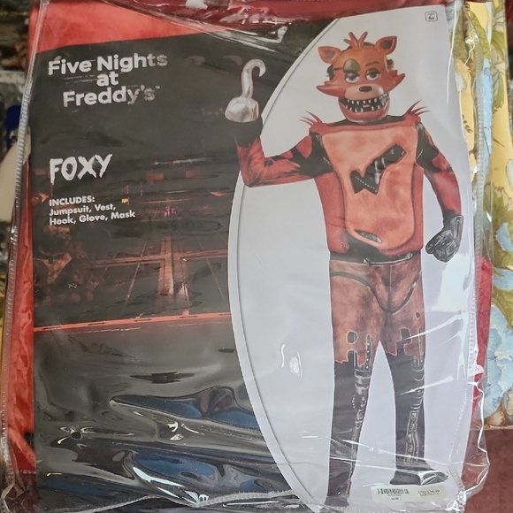 Costumes | Five Nights At Freddys Foxy Costume | Poshmark
